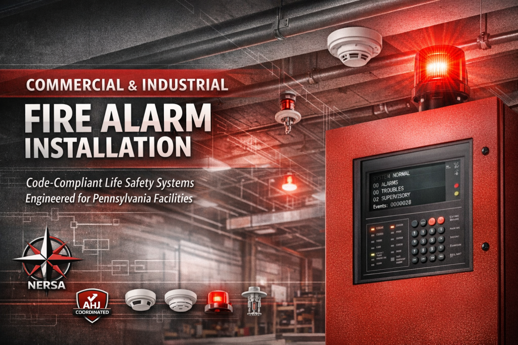 Commercial & Industrial Fire Alarm Installation | Code-Compliant Life ...