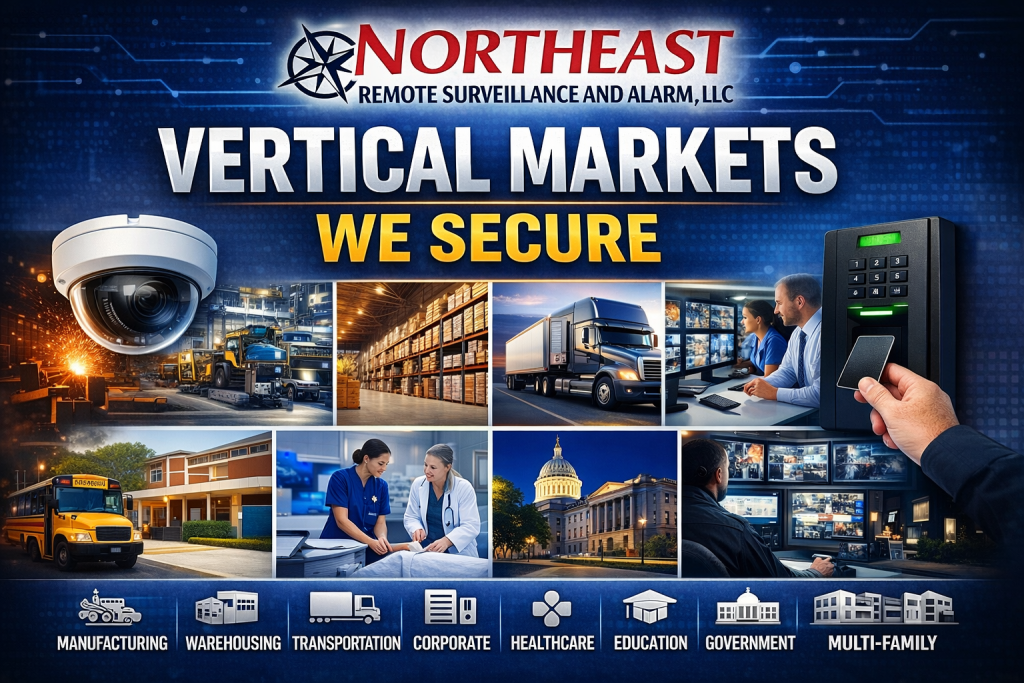 Industries We Serve | Commercial & Industrial Security Systems ...