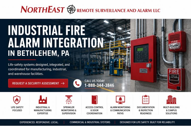 Industrial Fire Alarm Integration in Bethlehem, PA Strategies NERSA